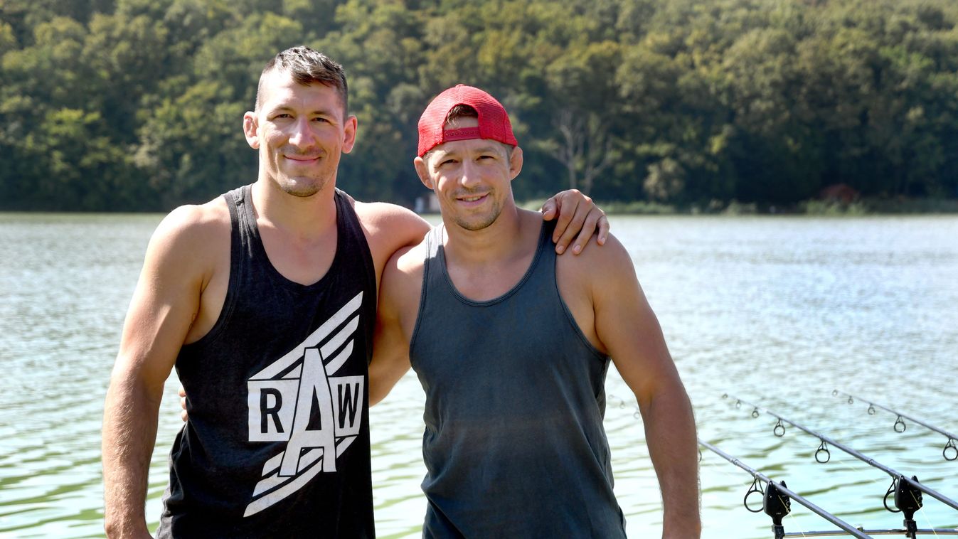 Jókat nevettünk a harsányi tó partján