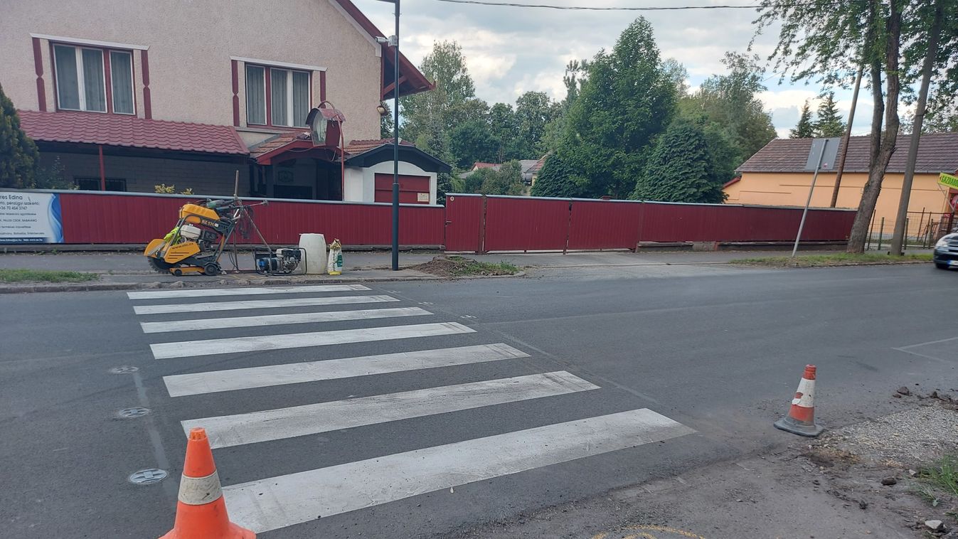Használják az első okos zebrát Ózdon