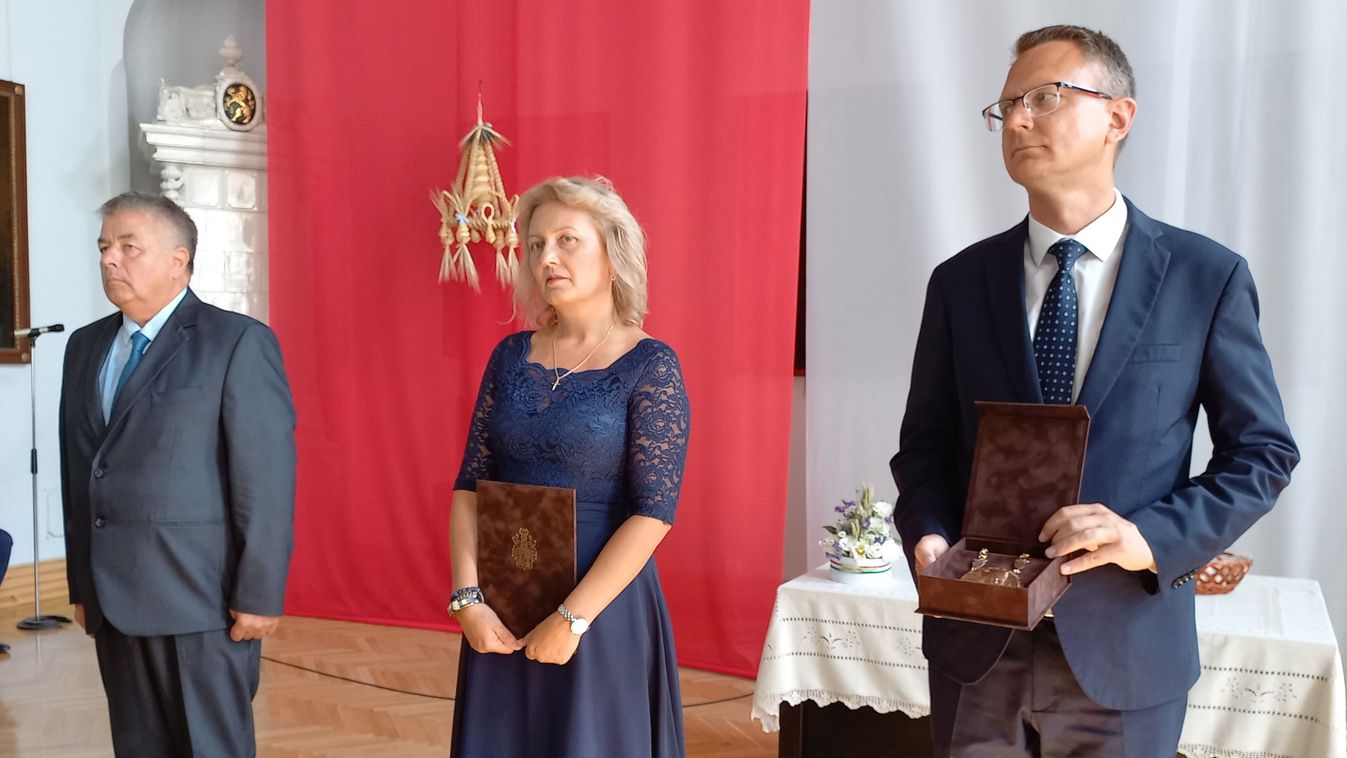 Dr. Csiba Gábor kapta a megye legrangosabb kitüntetését, a Rákóczi-láncot