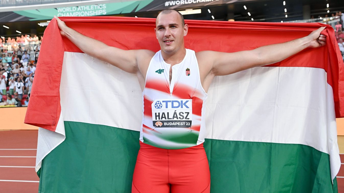 Halász Bence világbajnoki bronzérmet szerzett kalapácsvetésben