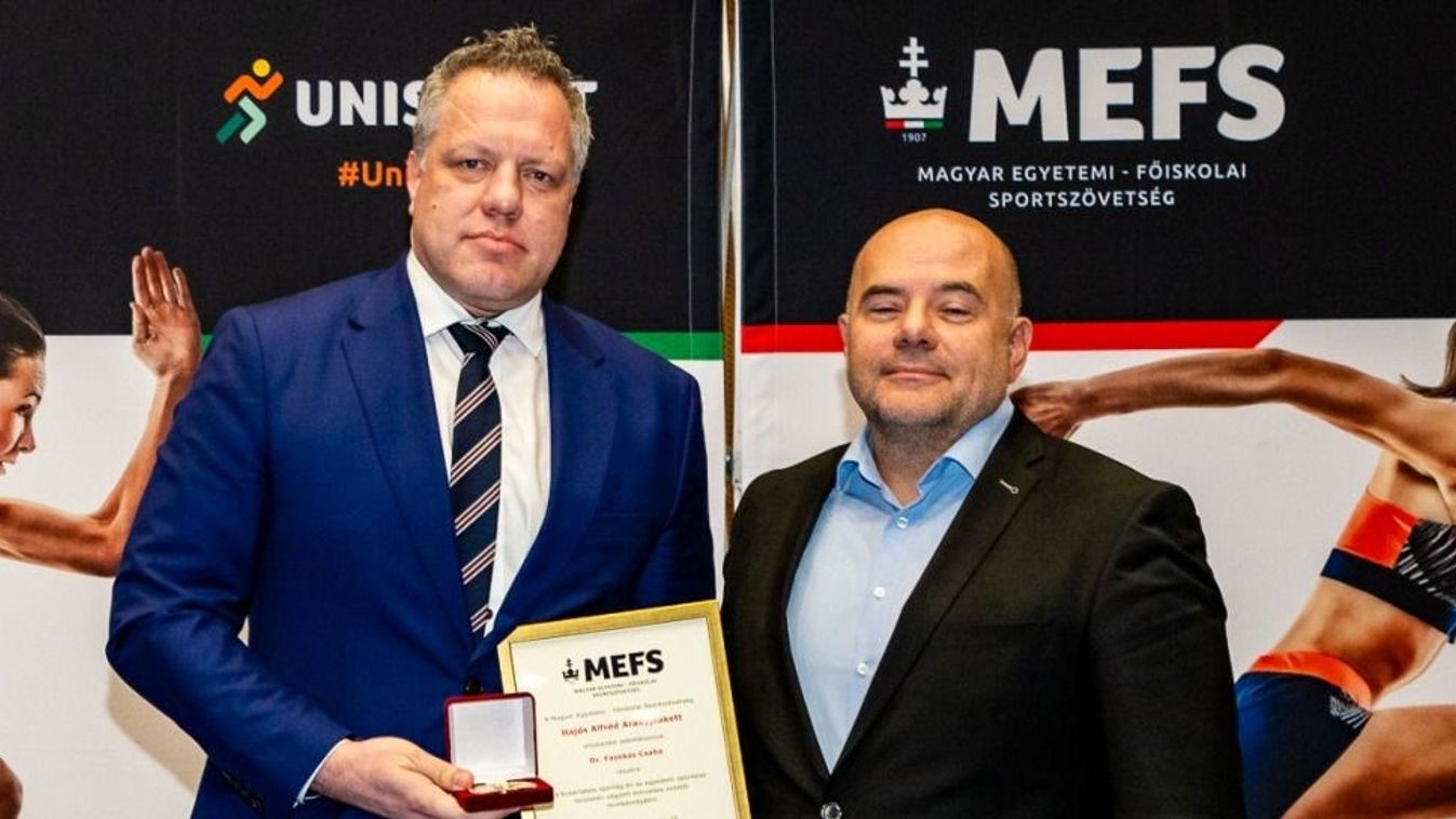 Dr. Fazekas Csaba és Bene Szilárd is MEFS-díjat kapott