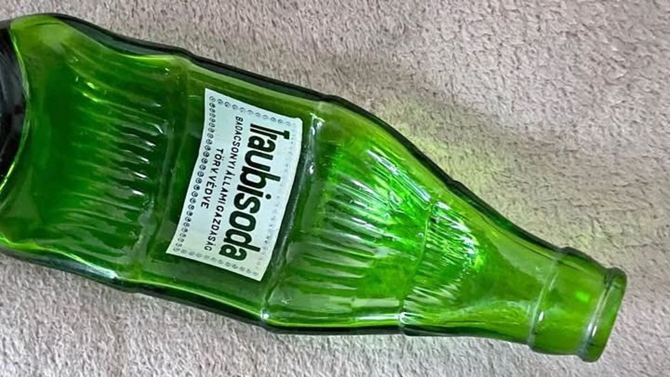 Traubisoda üvegből készült hamus egy vagyonért!