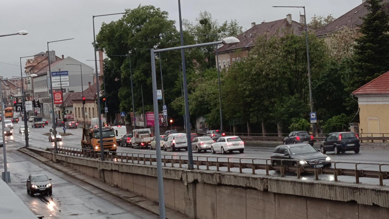 Útinform Miskolcon pénteken: eső, útjavítások, lezárások nehezítik a ...