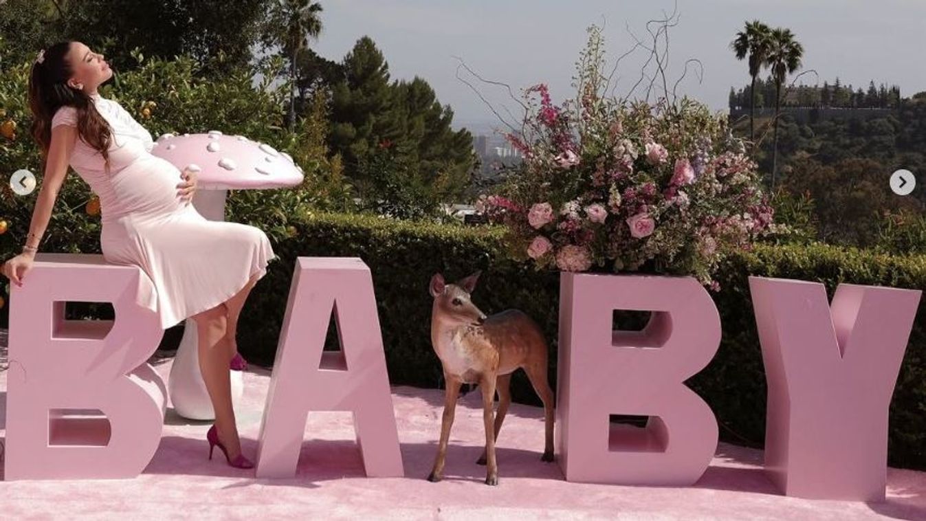 Vajna Timi kislánya megszületett