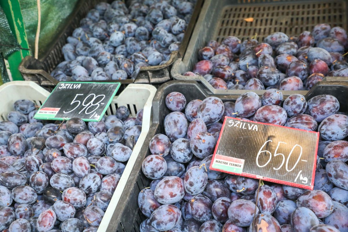 A szilva ára 2025-ben: ennyibe kerül most a Búza téri piacon