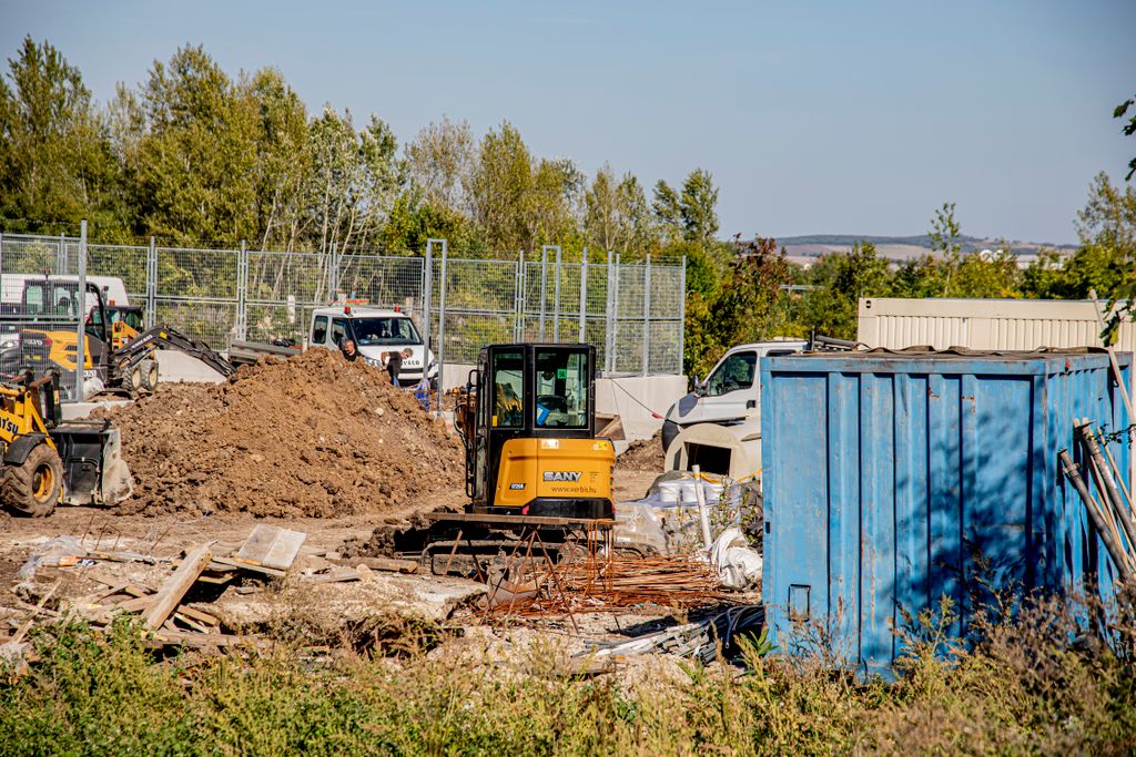 Új MVM transzformátor-alállomás épül Sajókeresztúrnál a 26-os főút mellett