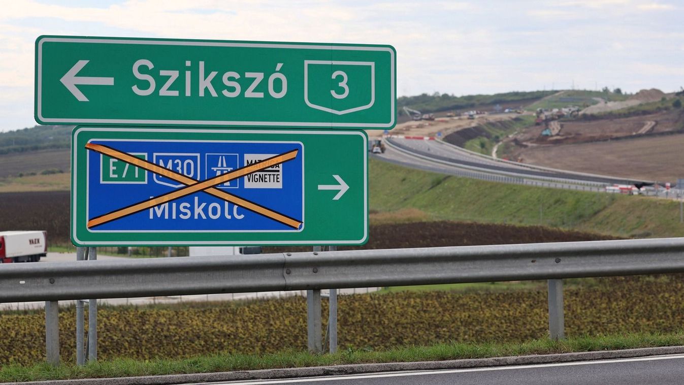 M30-as autópálya: elkészülhet október 31-re