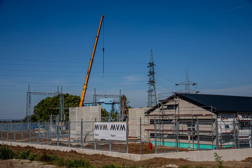 Új MVM transzformátor-alállomás épül Sajókeresztúrnál a 26-os főút mellett