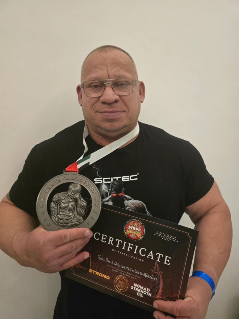 Mészáros László egy év után versenyzett