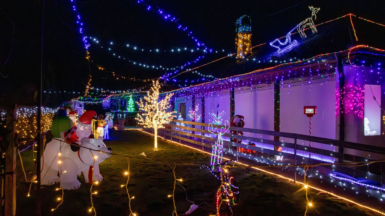 Megáll a forgalom Borsodban: 35 ezer LED-es karácsonyi díszkivilágítás ...