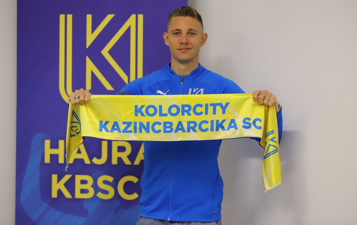 A Kazincbarcika újabb érkező játékosát mutatta be