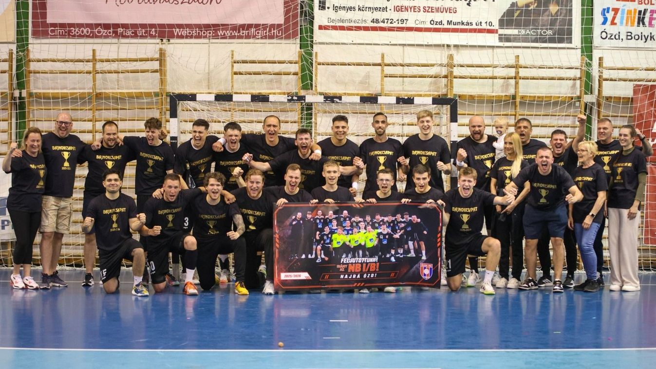 Az Ózdi KC két szezont követően visszakerült a másodosztályba